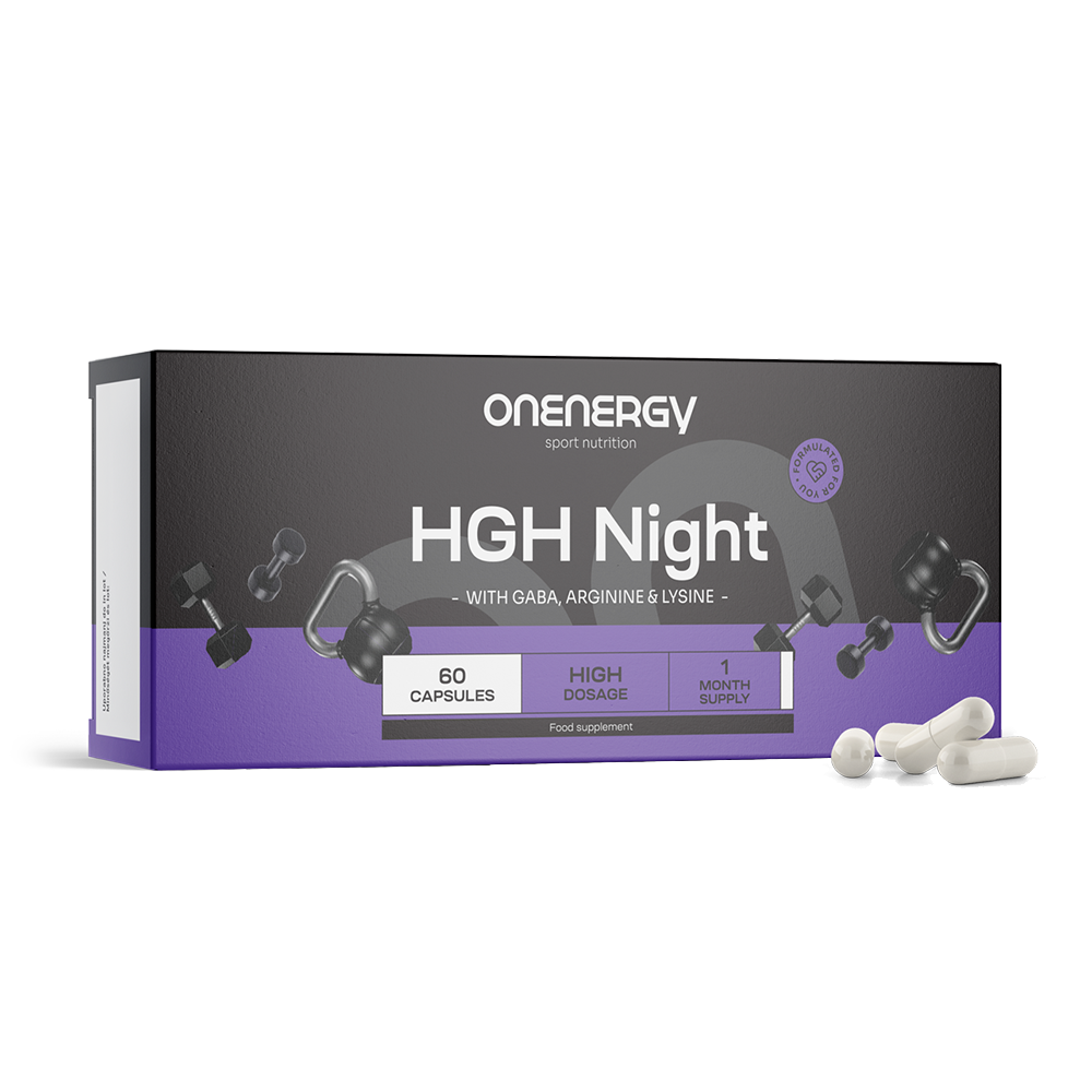 HGH Night – Natural HGH Booster, 60 gélules - OnEnergy.fr